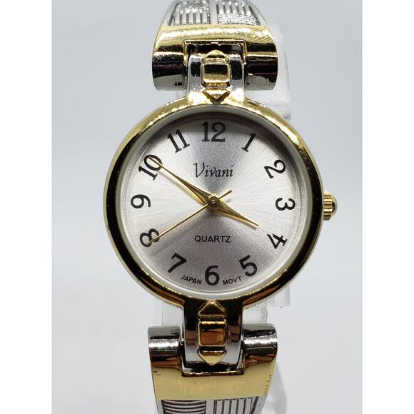 Vivani | Accessories | Vivani K40akl 1216 Womens Bangle Watch Silver ...